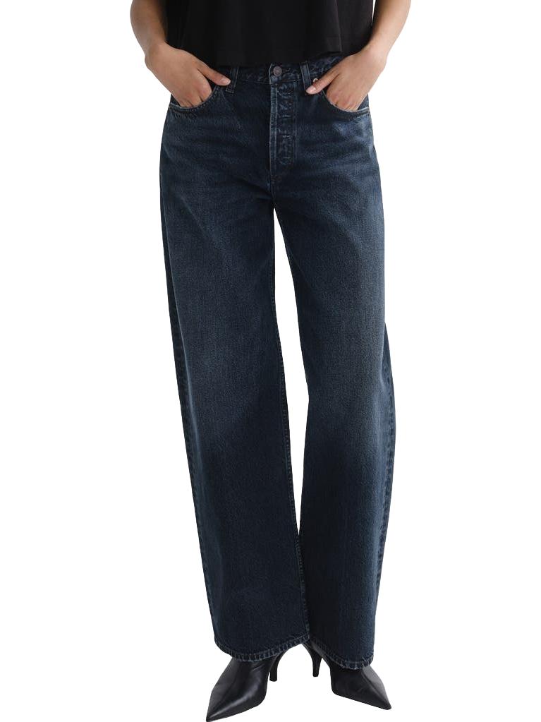 AGOLDE AGOLDE Arc High Waist Wide Leg Jeans